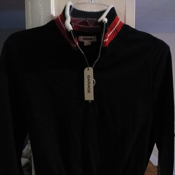 Garage | Sweaters | Garage Jet Black Long Sleeve Sweatshirt M | Poshmark